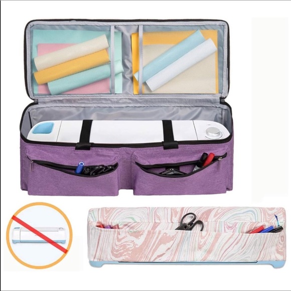 Unlisted | Bags | Cricut Travel Bag Carry Case Purple | Poshmark